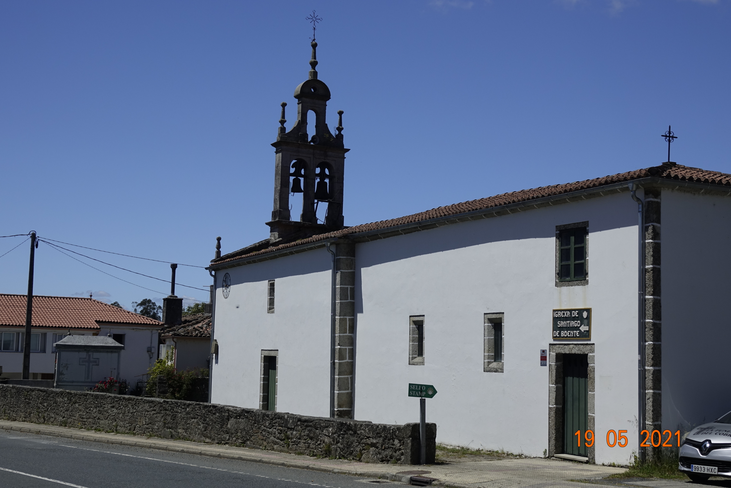 Church of Santiago in Boente - Pilgrimaps