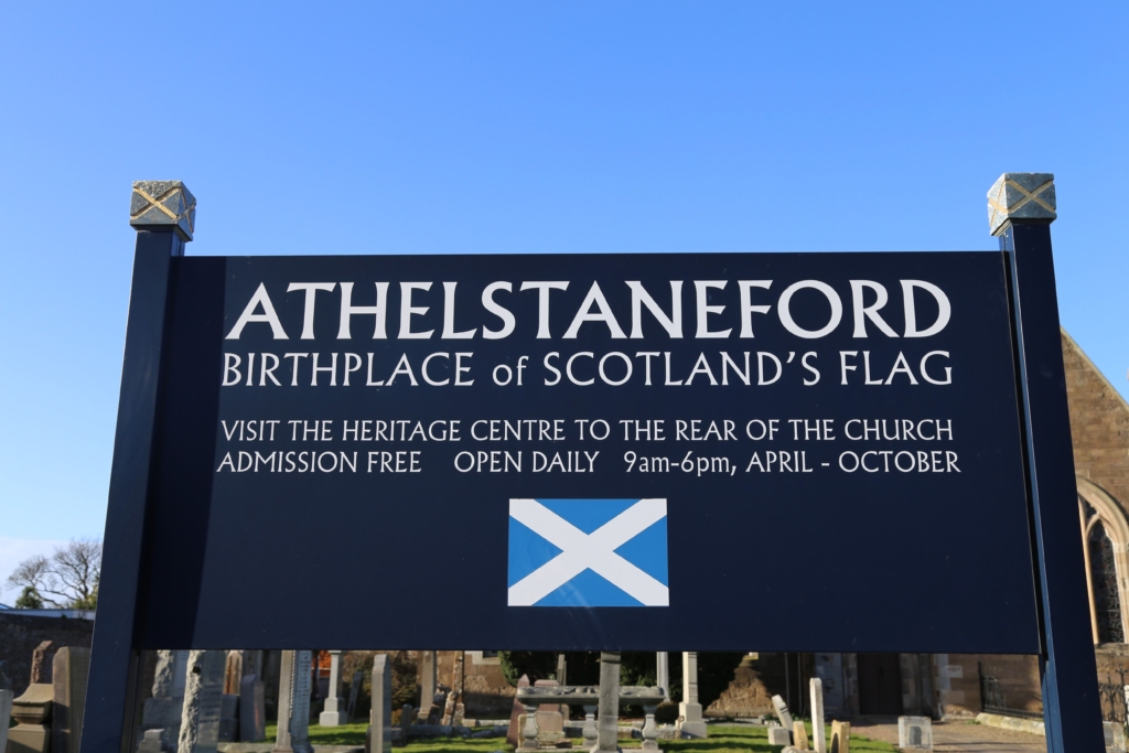 Heavenly Signs: King Óengus, Saint Andrew, and Scotland’s flag - Pilgrimaps