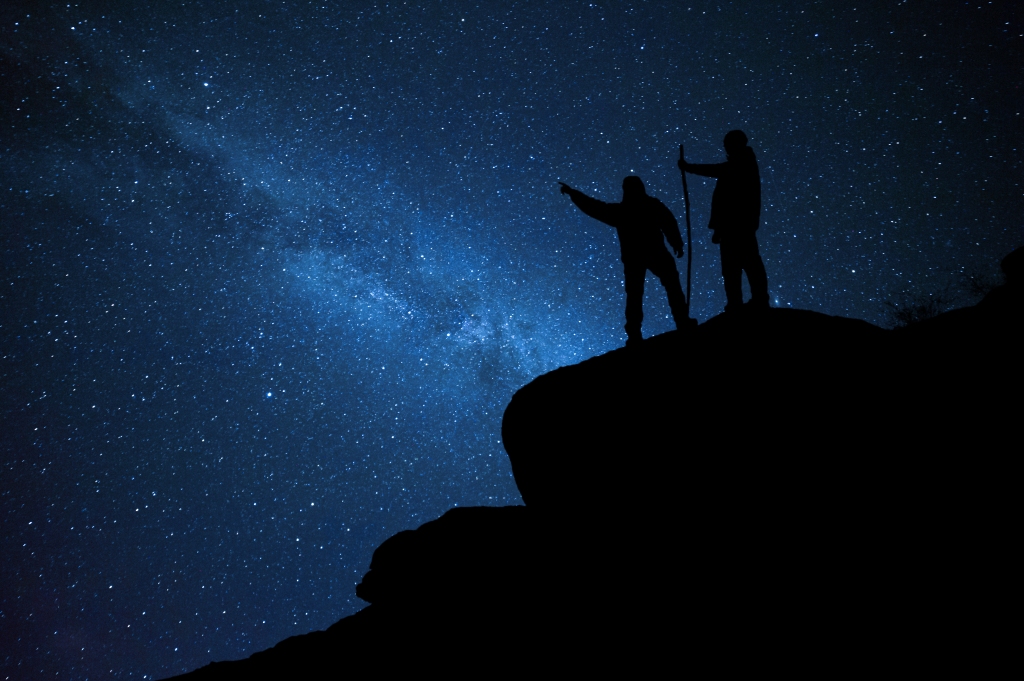 Guided by the Stars - How to read the night sky - Pilgrimaps
